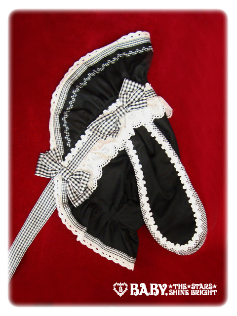 Spin Doll Bonnet (with Bunny Ears) by Baby, the Stars Shine Bright