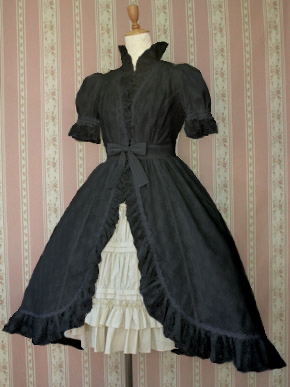 Elegant Lacy Robe by Victorian Maiden