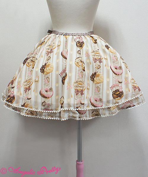 Melty Cream Doughnut Skirt (2016) by Angelic Pretty