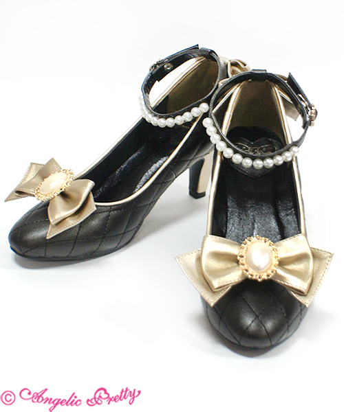 Victorian Ribbon Shoes by Angelic Pretty