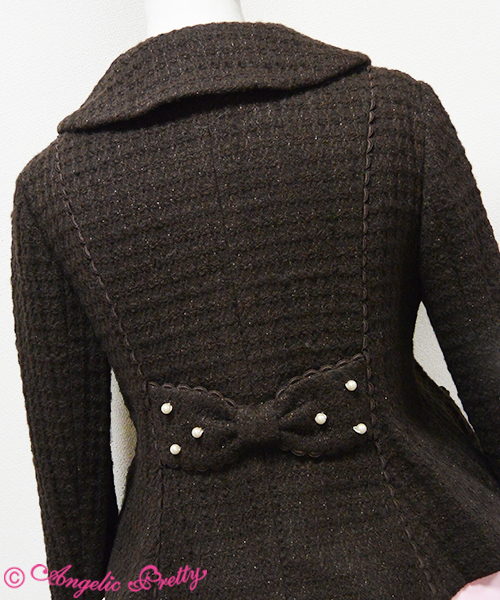 Dramatic Girl Coat (Glitter Waffle) by Angelic Pretty