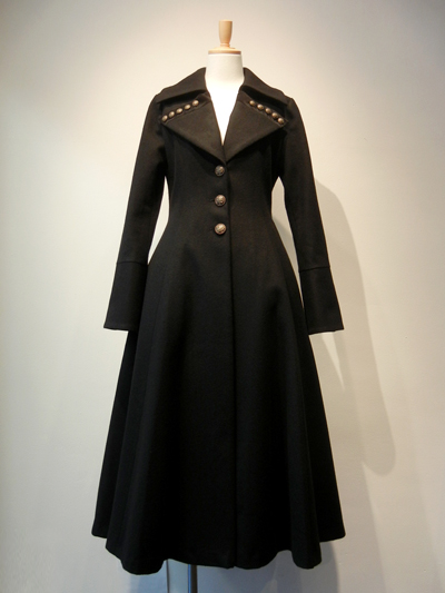 Gilbert Long Wool Coat by Atelier Boz