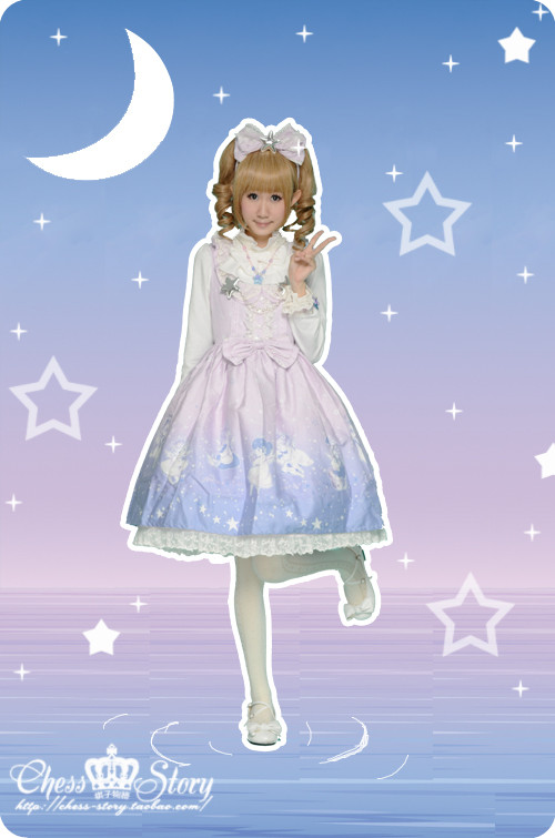 Starry Night Angel JSK by Chess Story