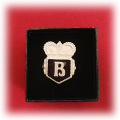 Emblem B-mark Ring by Baby, the Stars Shine Bright