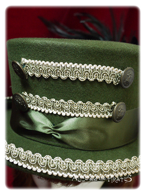 Rothbart Silk Hat by Alice and the Pirates