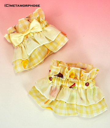 Candy Bar Frill Wrist Cuffs by Metamorphose Temps de Fille