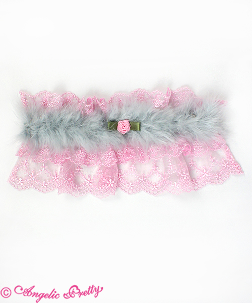 Lovely Rose Cuffs by Angelic Pretty