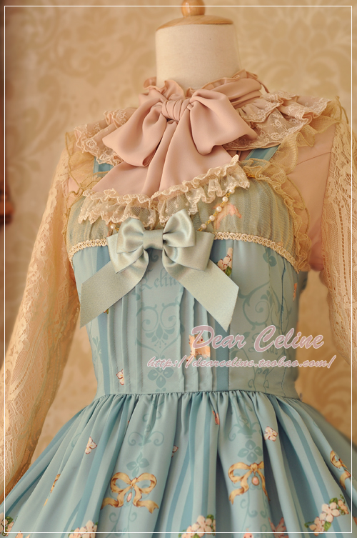 Dear Celine Forest Fairy Print JSK by TaoBao