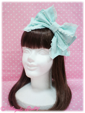 Angel Mini Ribbon Head Bow by Angelic Pretty