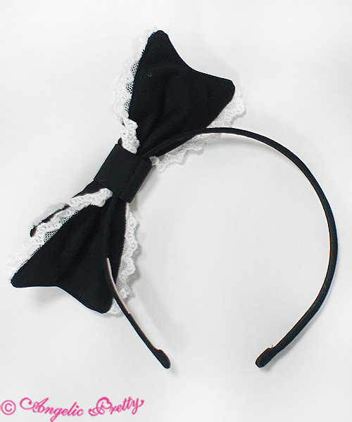 Mini Ribbon Head Bow with Petit Ribbons (2017) by Angelic Pretty