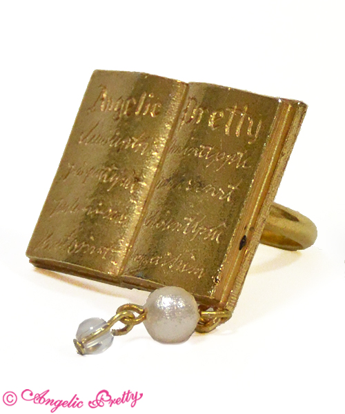 Victorian Book Ring by Angelic Pretty