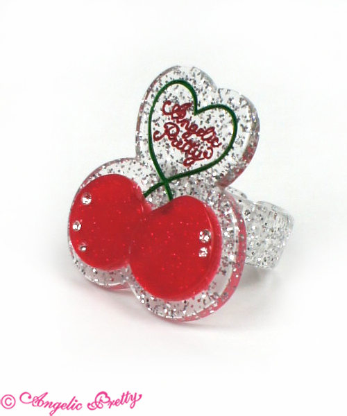 Fresh Cherry Ring by Angelic Pretty