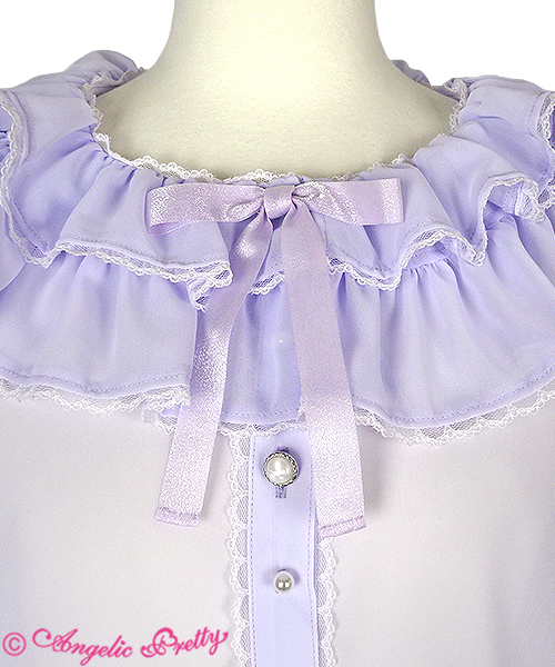 Fluffy Sleeve Blouse by Angelic Pretty